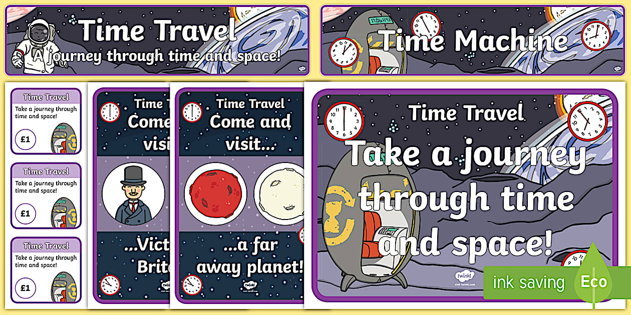 Time Machine Role Play Pack (teacher made) - Twinkl