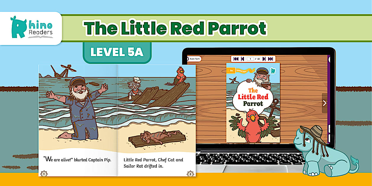 Level 5a Decodable Readers: The Little Red Parrot