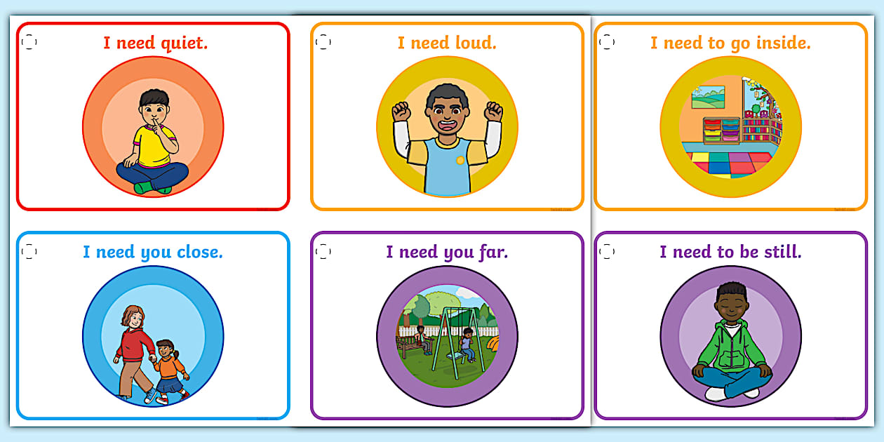 What I Need Cards (teacher made) - Twinkl