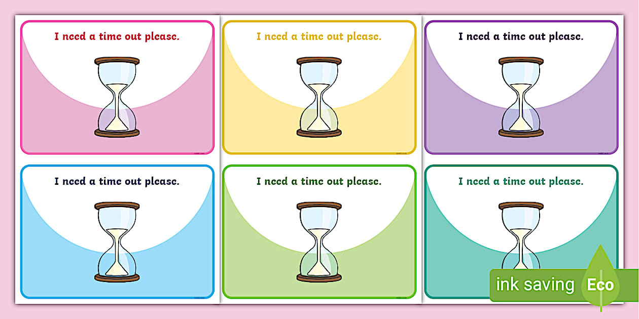 Time Out Posters for Kids | Twinkl (teacher made) - Twinkl