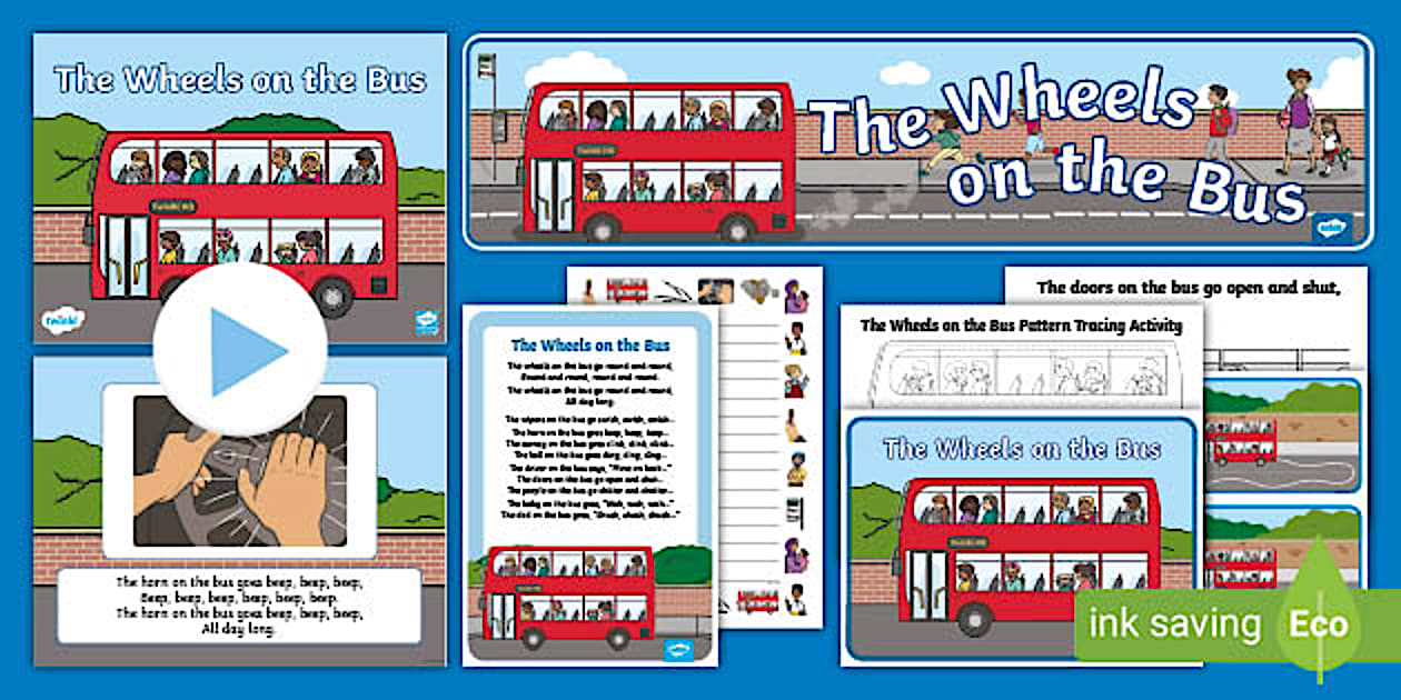 The Wheels on the Bus Resource Pack (teacher made) - Twinkl