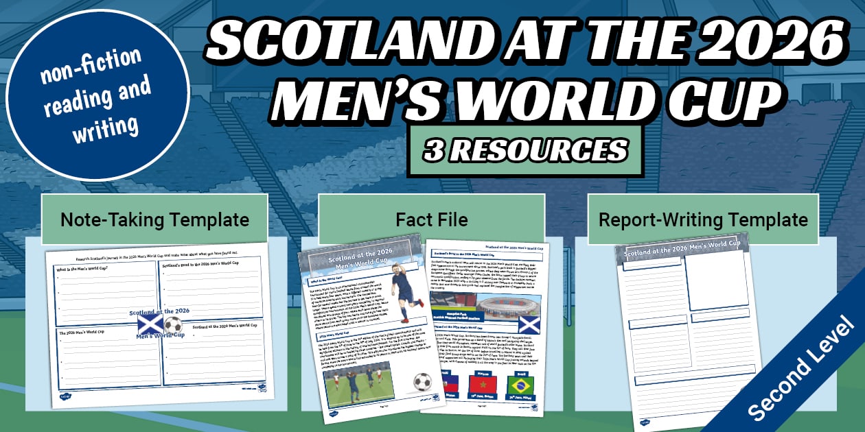 Scotland at the 2026 Men's World Cup Resource Pack
