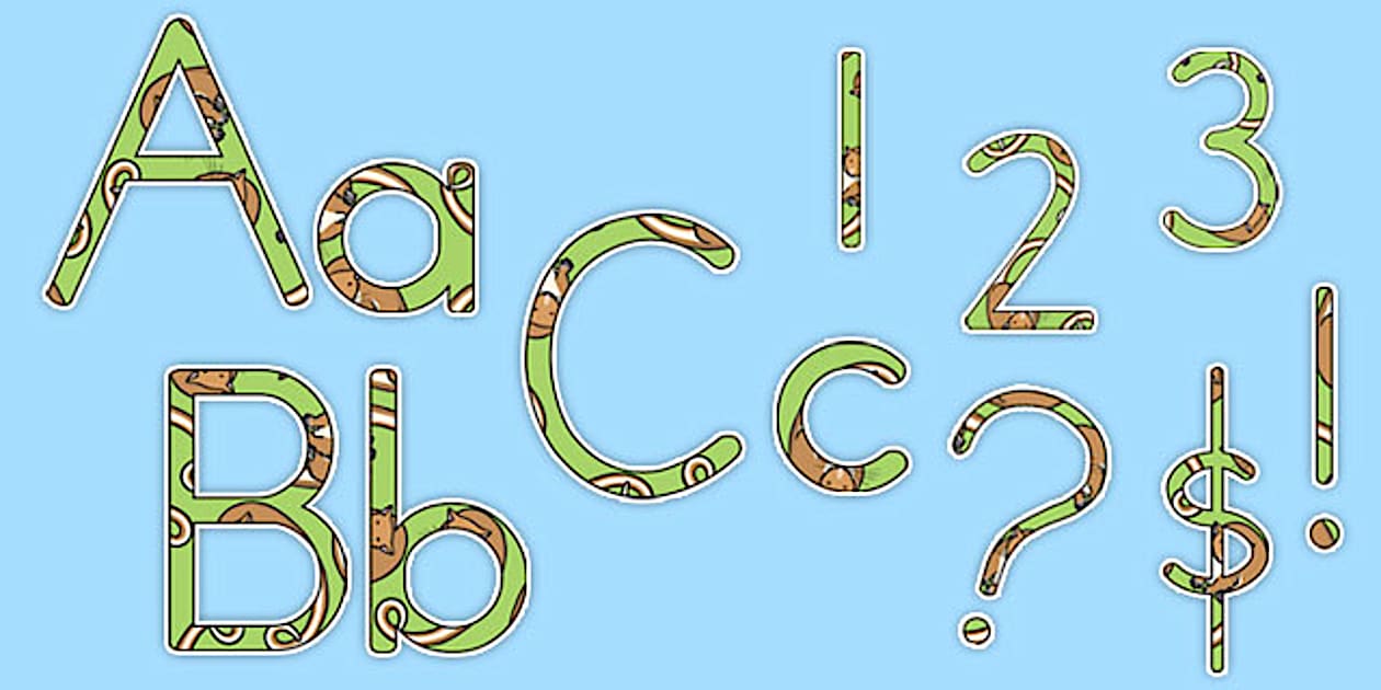 Display Lettering Pack to Support Teaching on Possum Magic