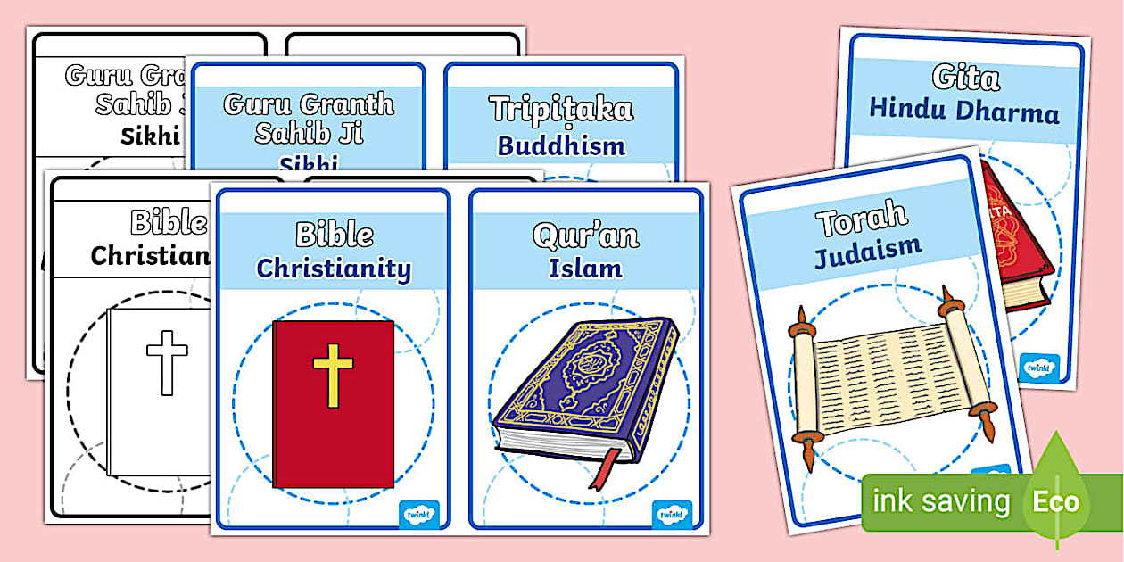 Religious Texts Picture Cards - Twinkl