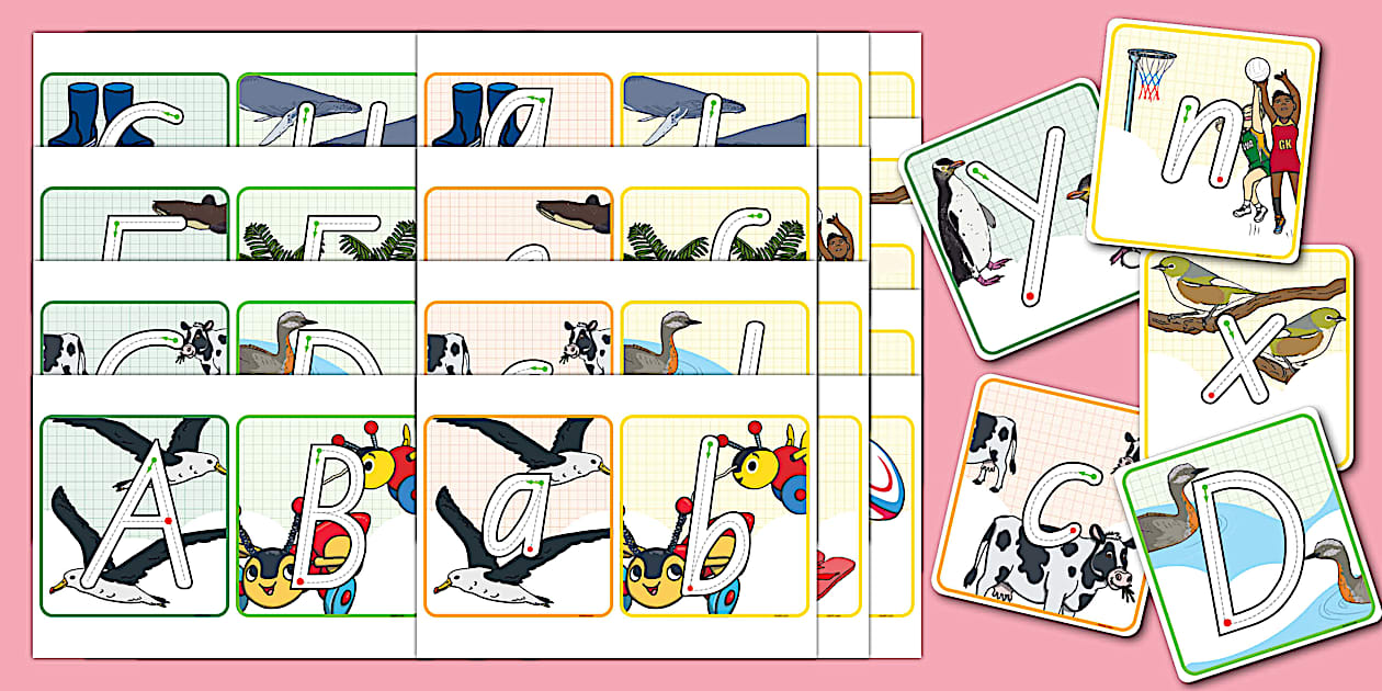 NZ Alphabet Tracing Pack