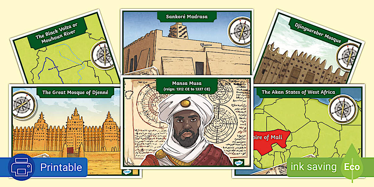 Mansa Musa and the Mali Empire Display Pack (teacher made)