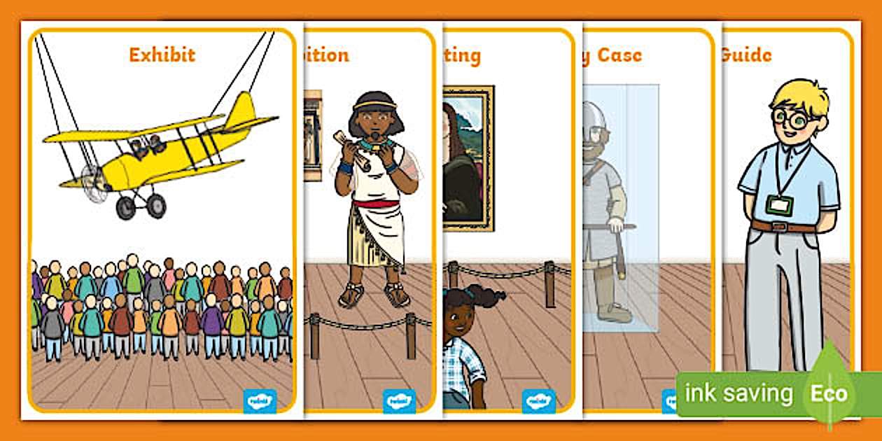 Museum Role Play Posters (teacher made) - Twinkl