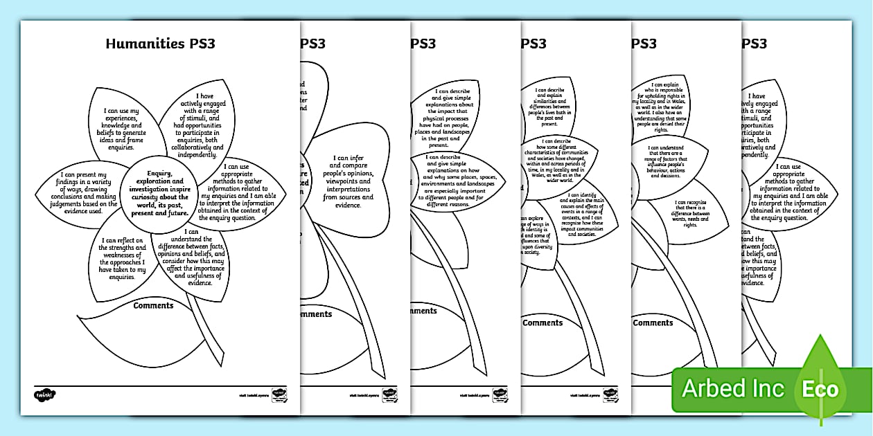 CfW: Humanities Assessment Flower Pack PS3 (Teacher-Made)