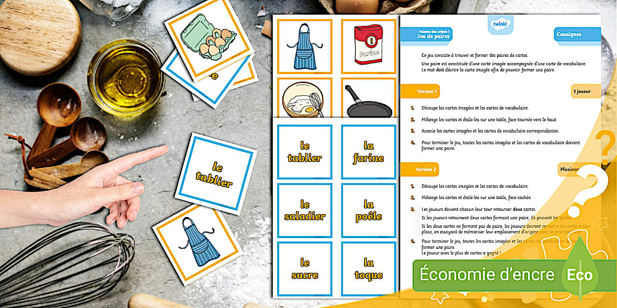 Jeu de paires de la Chandeleur