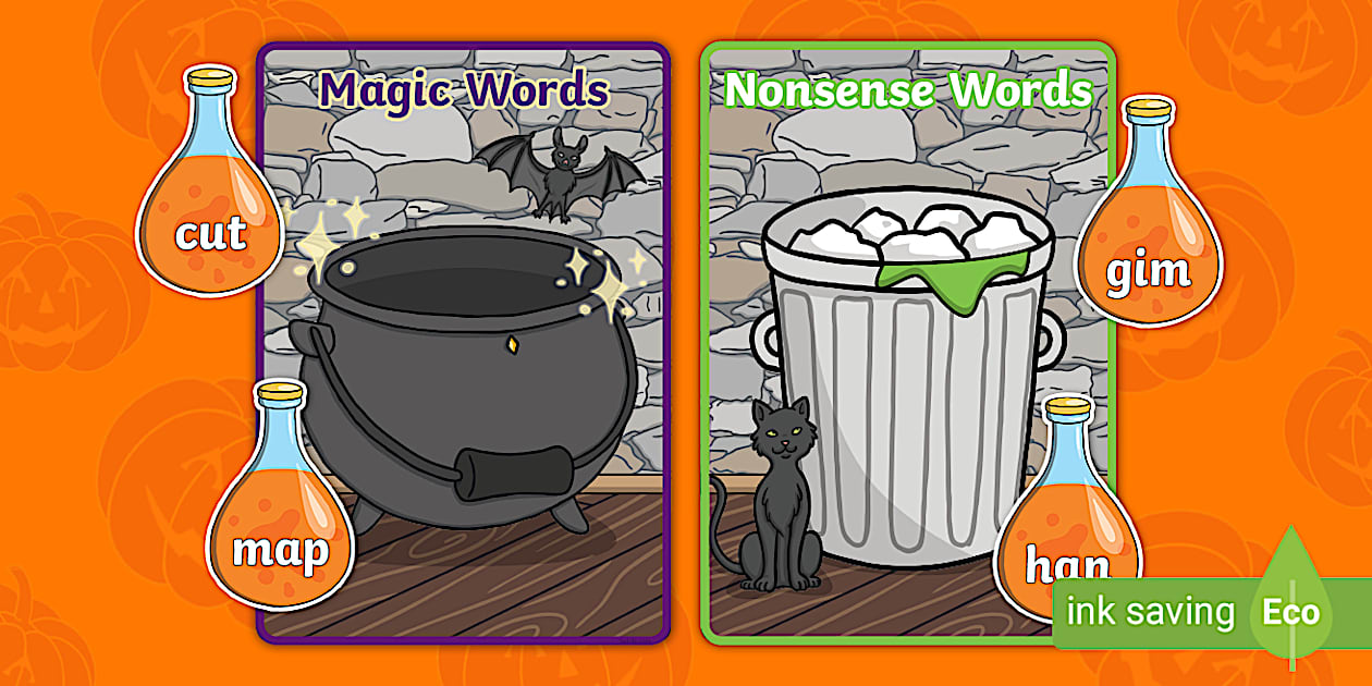 Witch's Potion Phase 2 Phonics Game (Hecho por educadores)