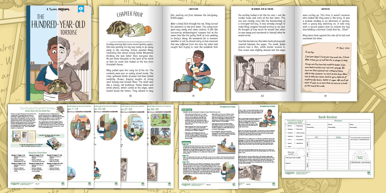 The Hundred-Year-Old Tortoise School Book Club Resource Pack