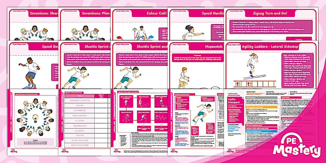 Year 5 Fundamental Movement Skills L2: Agility Avengers