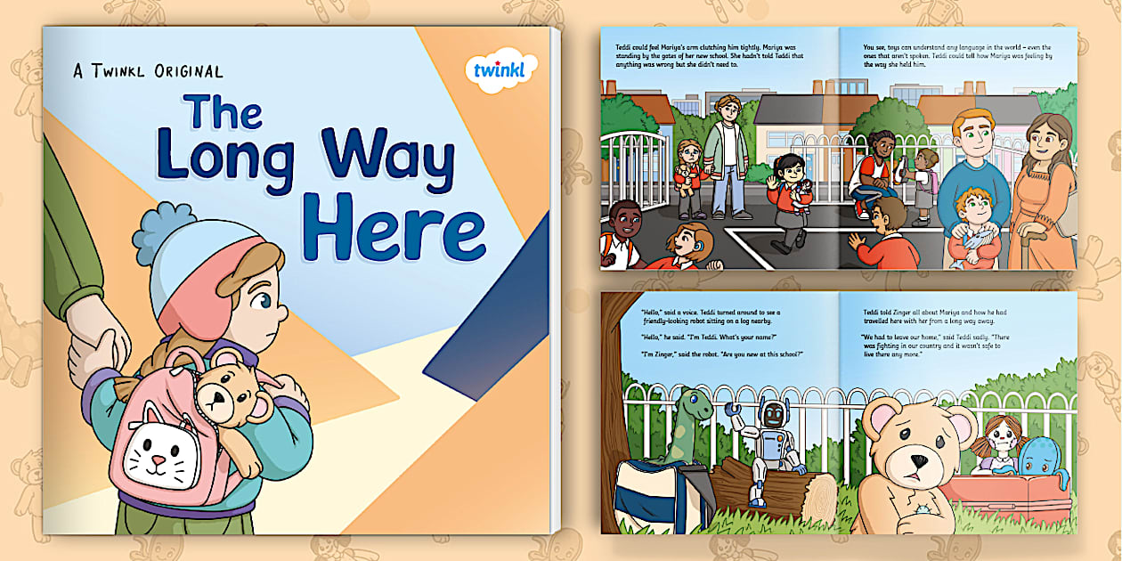 The Long Way Here (A Refugee Story) eBook - Twinkl