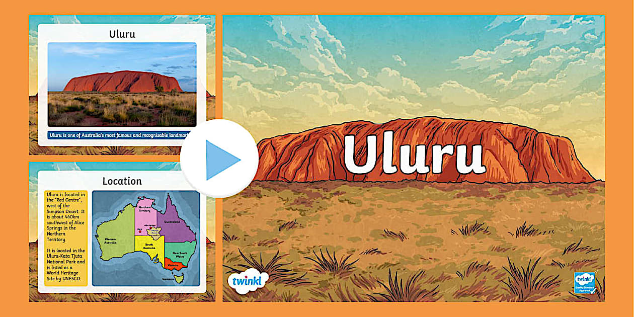 Uluru PowerPoint | All About Australia Landmarks - Twinkl