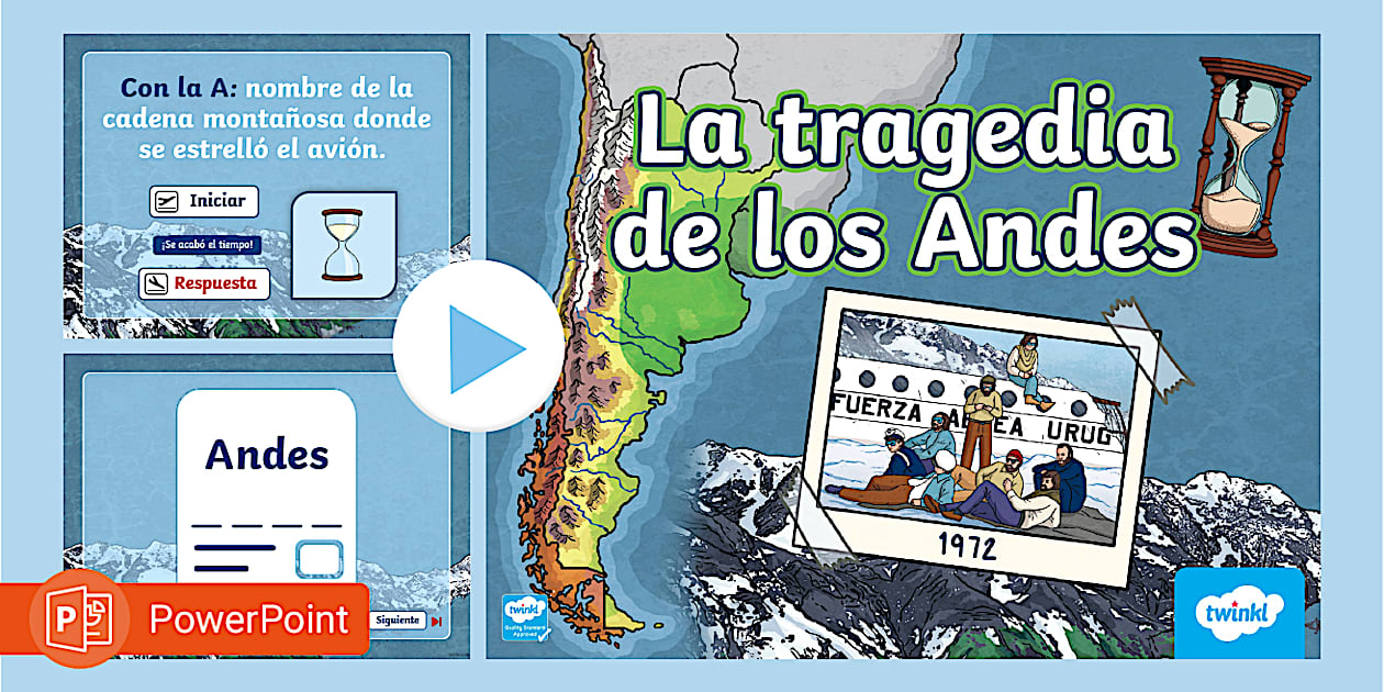 Juego interactivo: La tragedia de los Andes (teacher made)