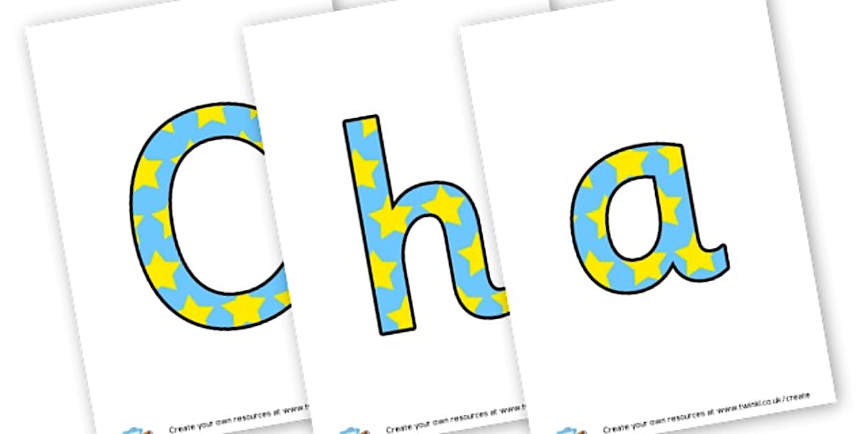 characteristics of learning - display lettering - Twinkl