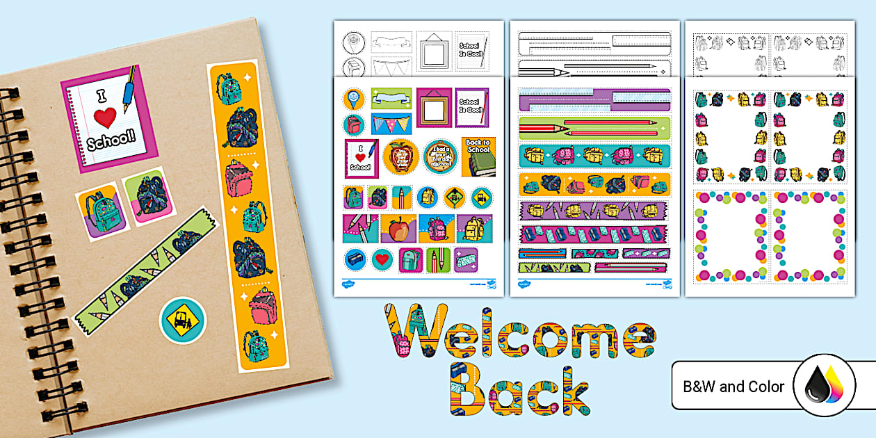 School Scrapbook | Back to School | Twinkl USA - Twinkl