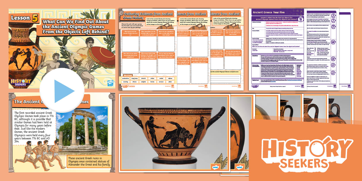 History Seekers: KS2: Ancient Greece Lesson 5 (teacher made)