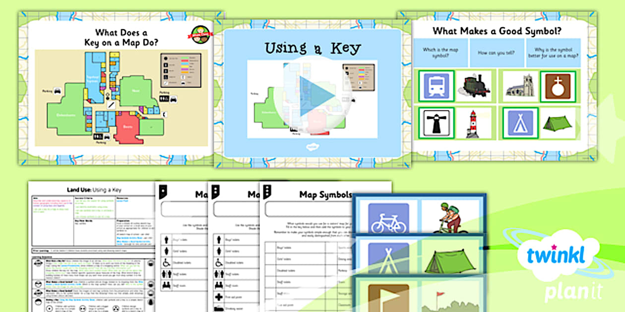 Geography: Land Use: Using a Key Year 3 Lesson Pack 2