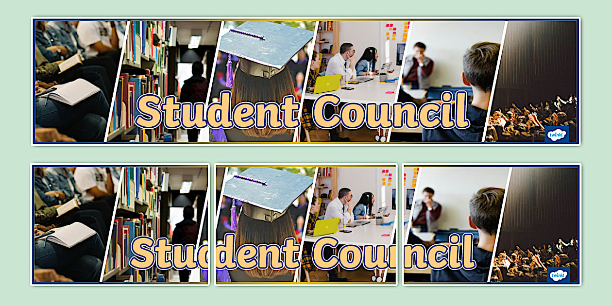 Student Council Display Poster (teacher made) - Twinkl