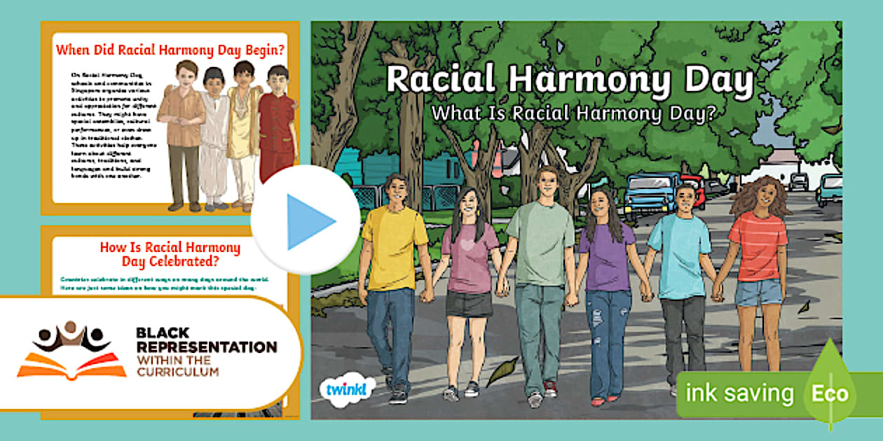 Black Representation: Racial Harmony Day Assembly - Twinkl