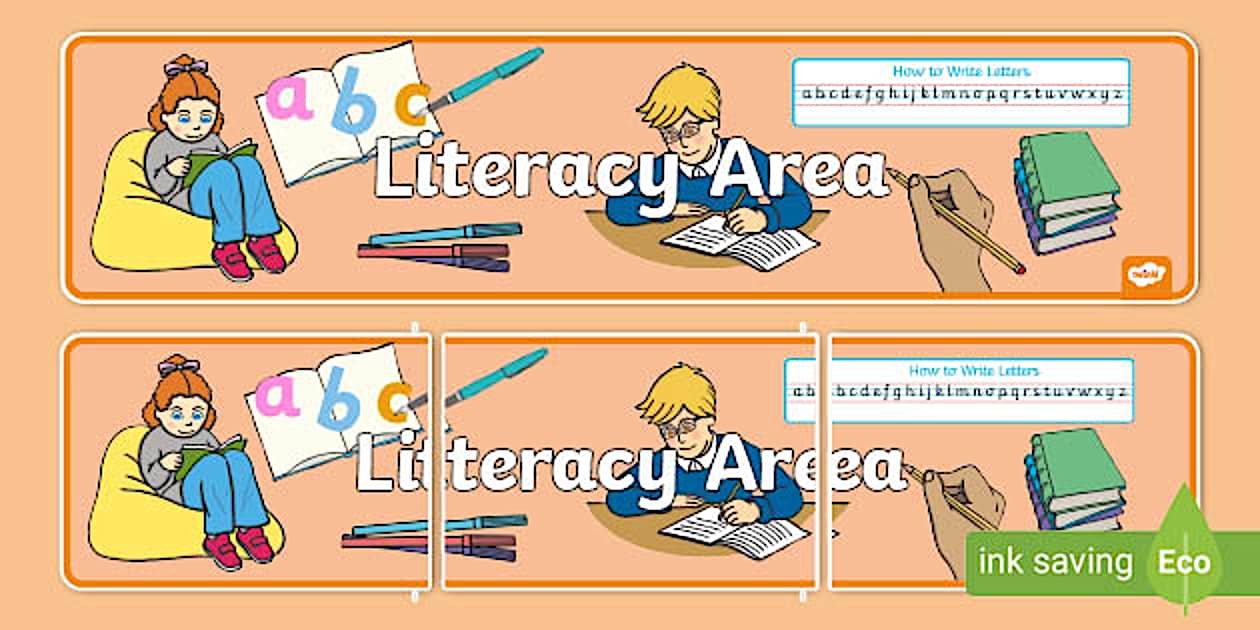 👉 Literacy Area Display Banner (teacher made) - Twinkl