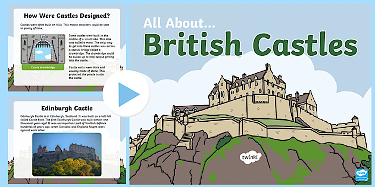 KS1 Facts About British Castles PowerPoint - Primary Resources