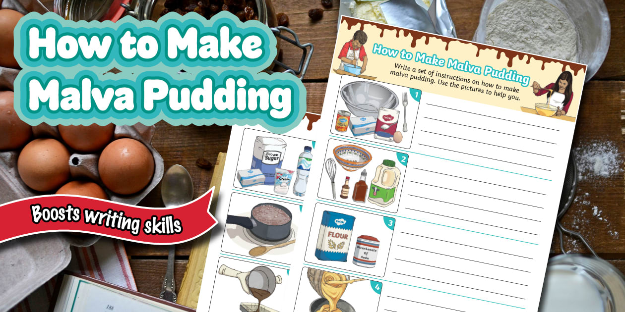 Intermediate Phase Home Language How to Make Malva Pudding