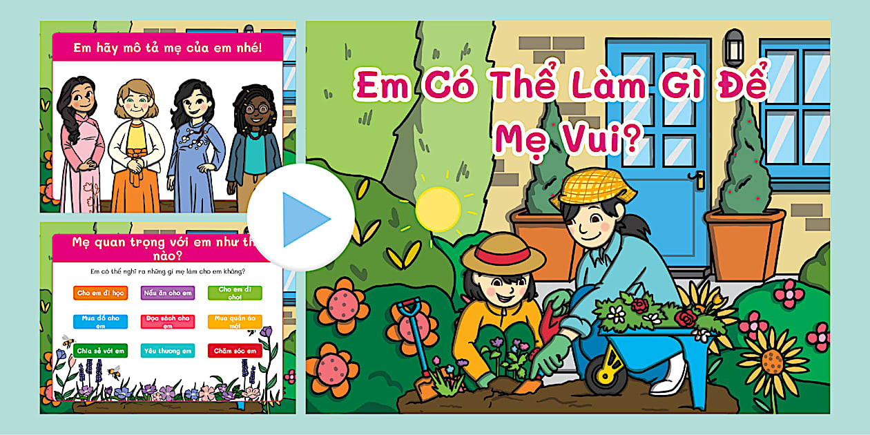 Powerpoint Em Có Thể Làm Gì Để Mẹ Vui