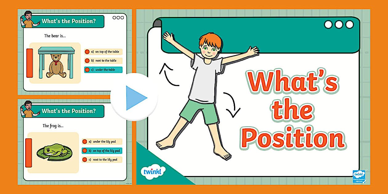 Foundation What's the Position PowerPoint (teacher made)