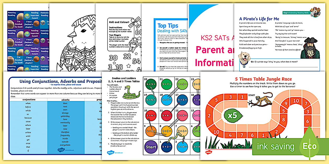 KS2 Parents' Taster Resource Pack (teacher made) - Twinkl