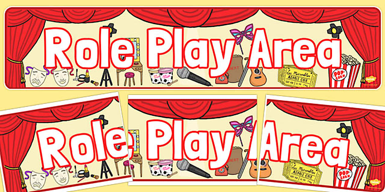 👉 Role Play Display Banner (teacher made) - Twinkl