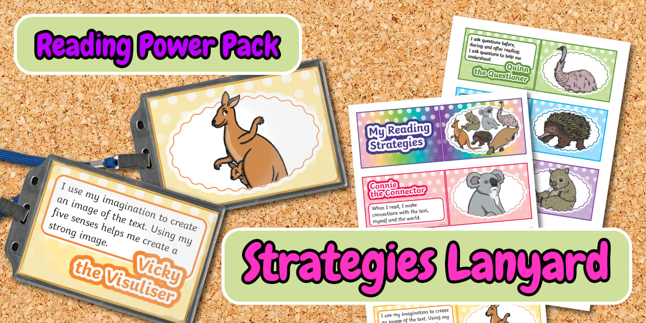 Reading Power Pack - Strategies Lanyard
