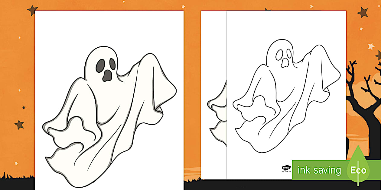 A2 Ghost (teacher made) - Twinkl