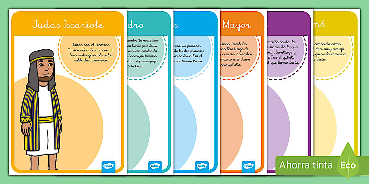 Pósters: Los discípulos de Jesús | Twinkl