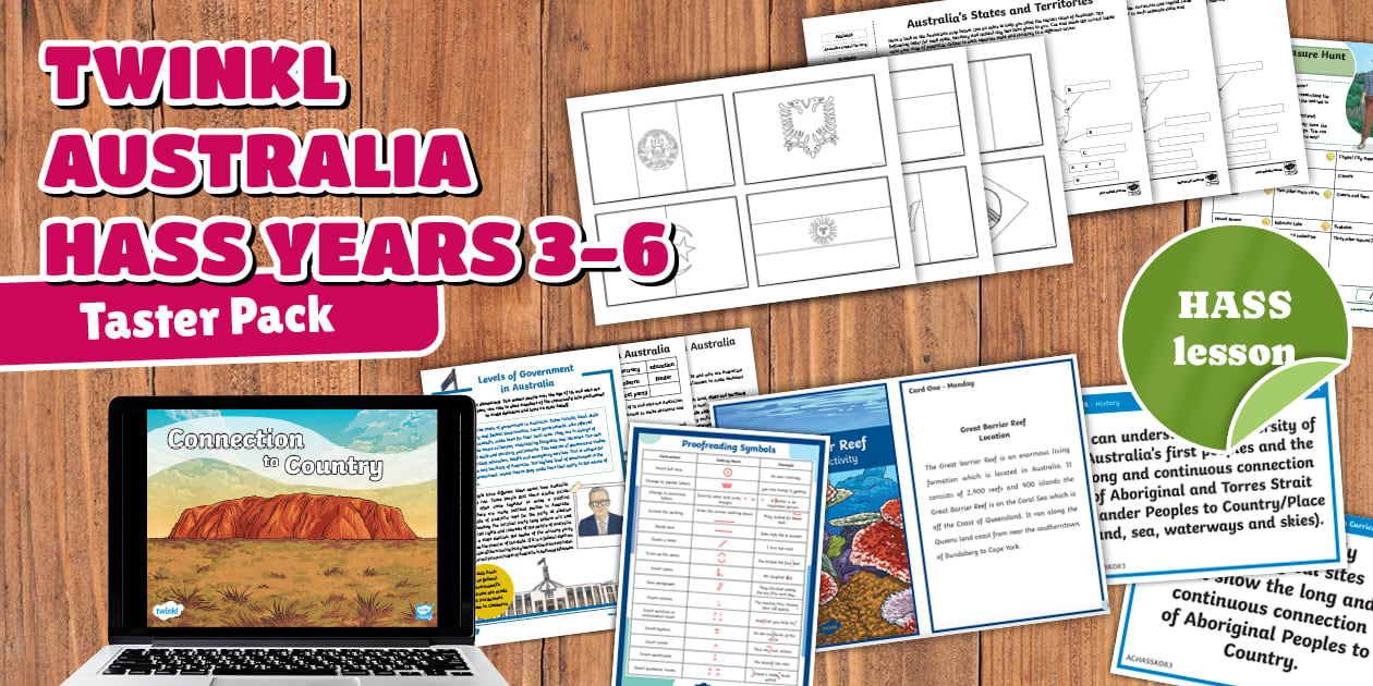 Australia 3-6 HASS Taster Resource Pack - Years 3-6