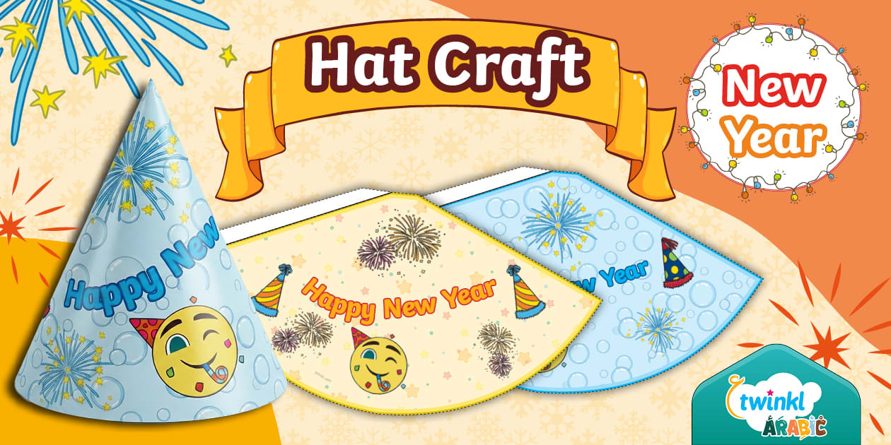 New Year Hat Craft