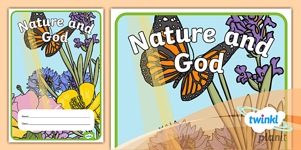 RE: Nature and God: Year 2 Book Cover (teacher made)