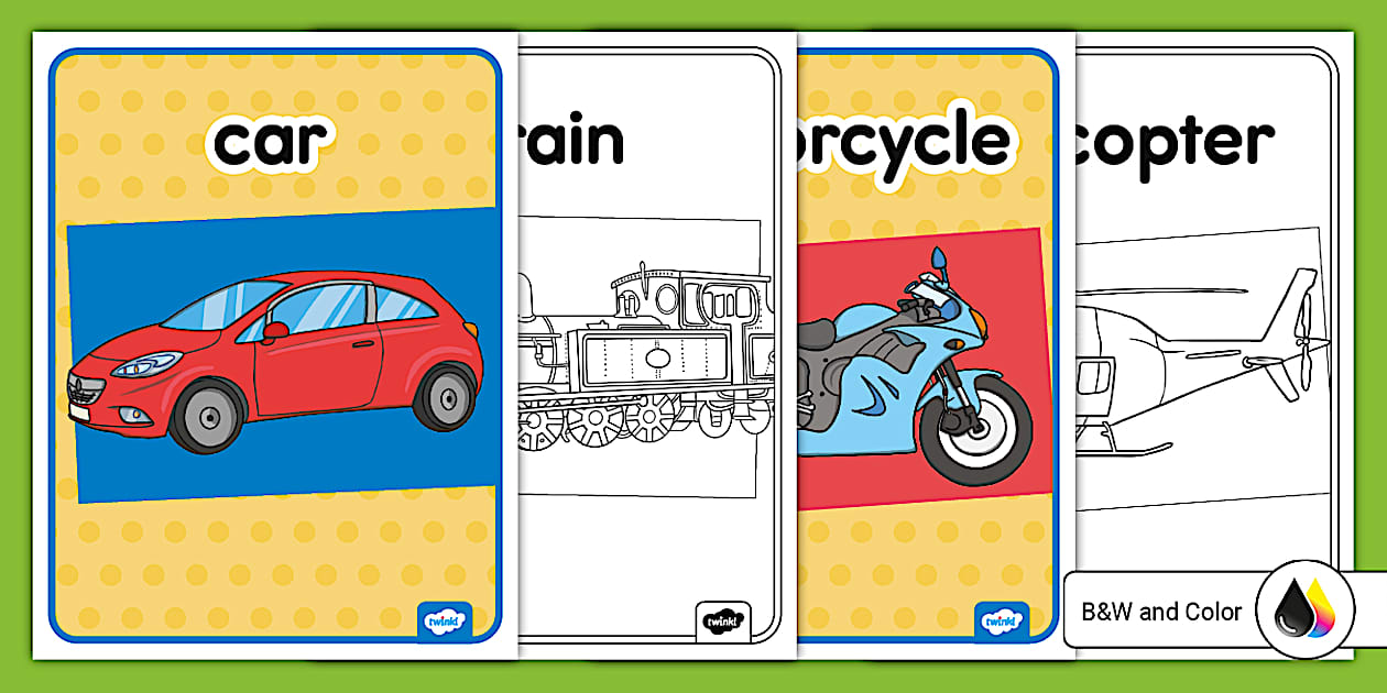 All Aboard! Transportation Posters (Teacher-Made) - Twinkl