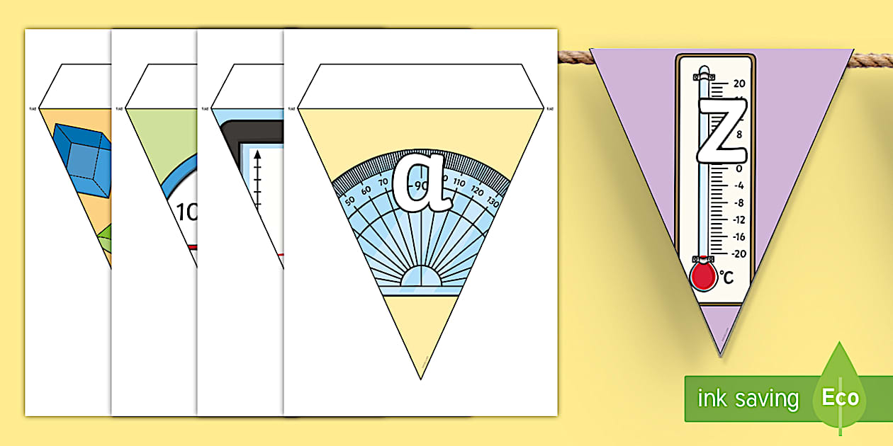 Amazing Maths Day Display Bunting (teacher made) - Twinkl