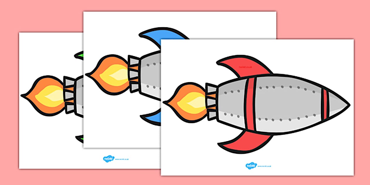 Editable Display Rockets (Teacher-Made) - Twinkl