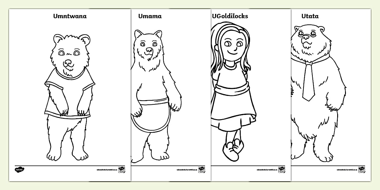 UGoldilocks namaBhere amaThathu Amaphepha Okufaka Umbala