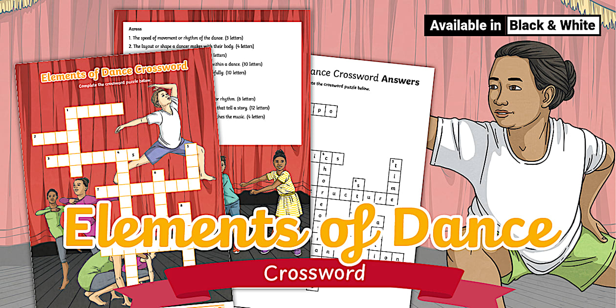 Elements of Dance Crossword