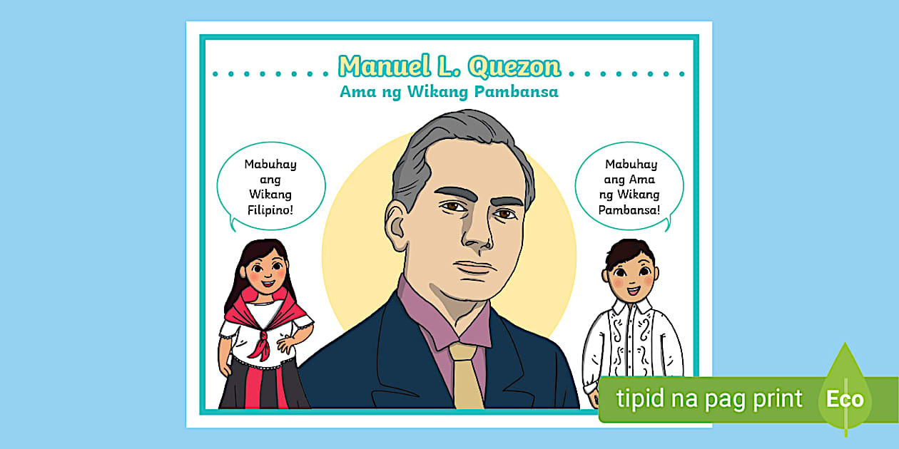 Ama ng Wika Poster | Buwan ng Wika | Twinkl Philippines
