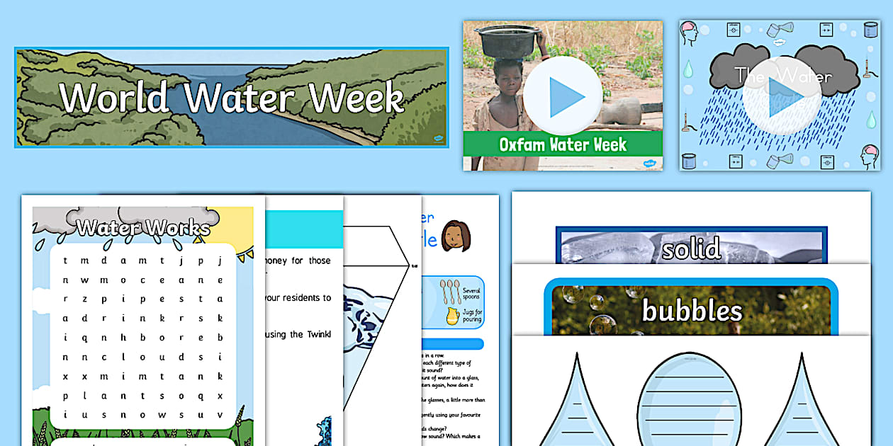 Intergenerational Ideas Oxfam Water Week (teacher made)