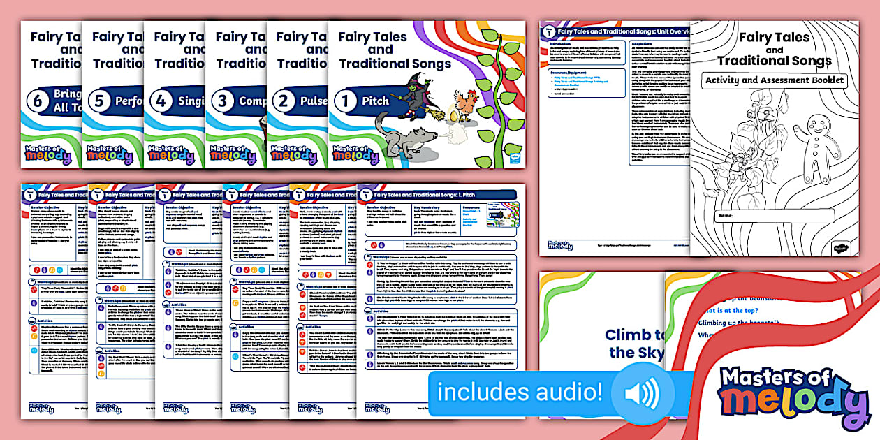👉 Y1 'Fairy Tales and Traditional Tales' Unit Pack