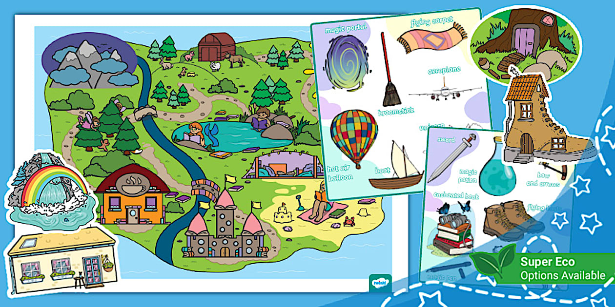 Story Island (teacher made) - Twinkl