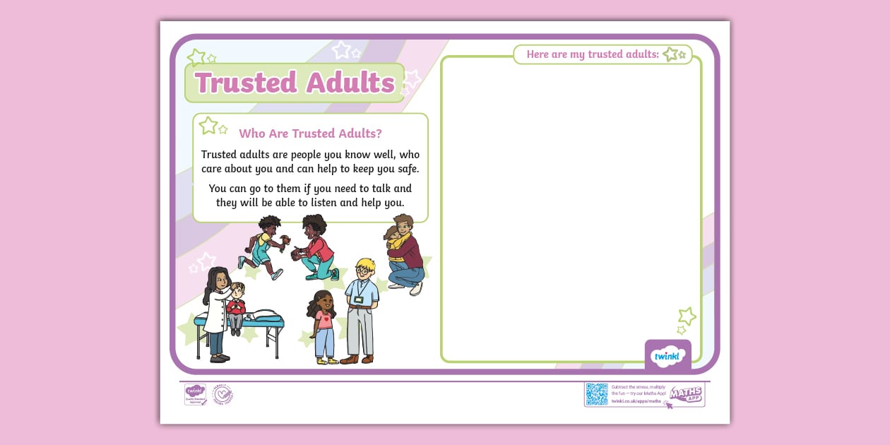 Trusted Adults Poster