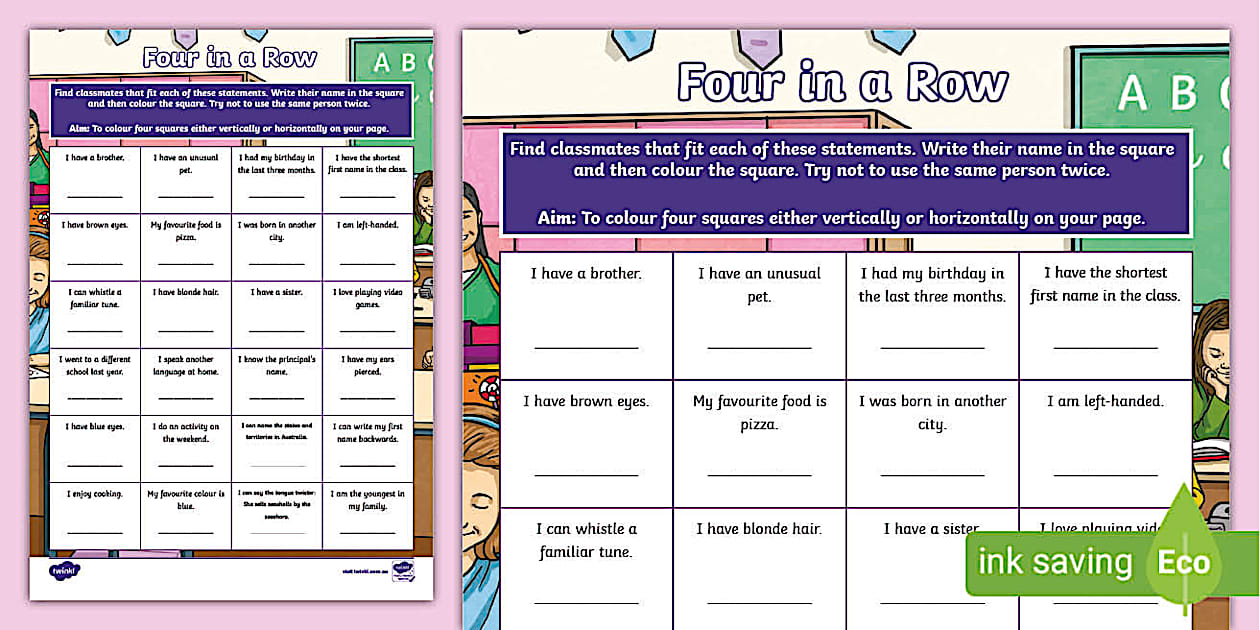 Getting to Know You Activity PDF | Social Skills - Twinkl