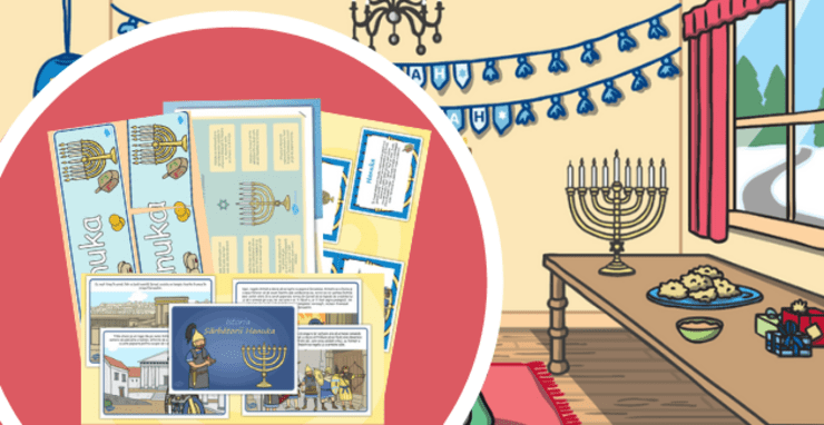 sarbatoare evreiasca hanukkah coloring pages